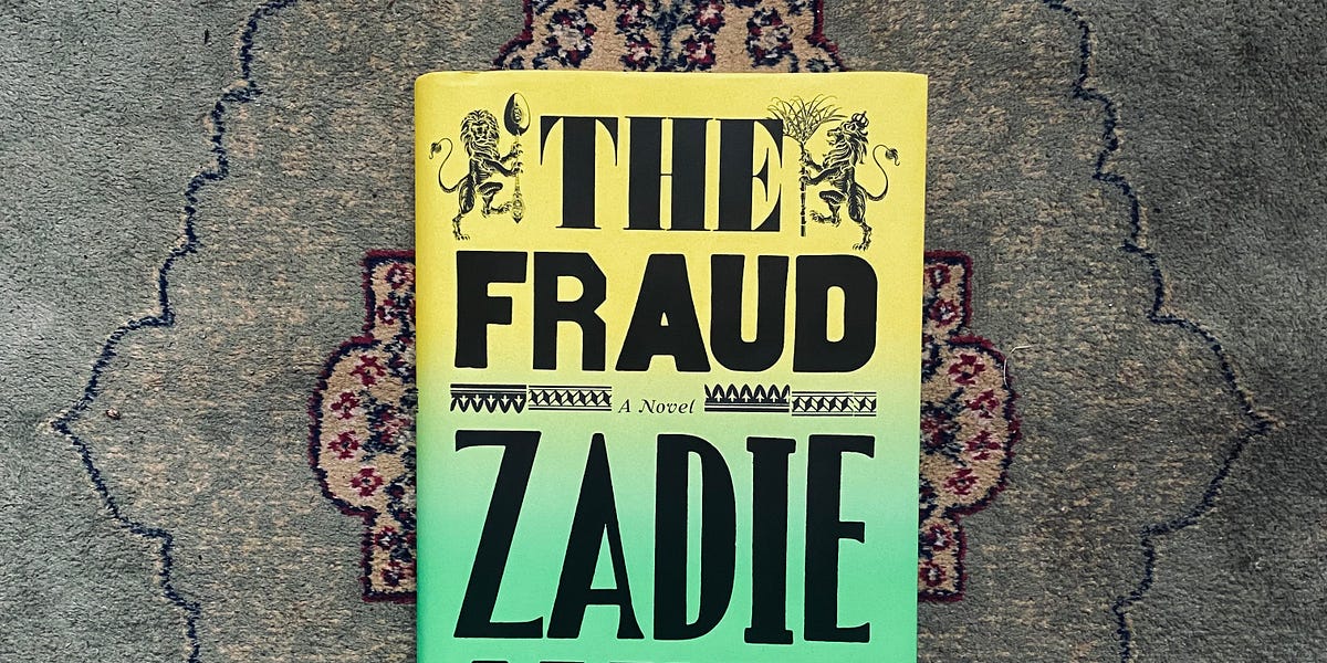 The Fraud by Zadie Smith - by Nick Jensen