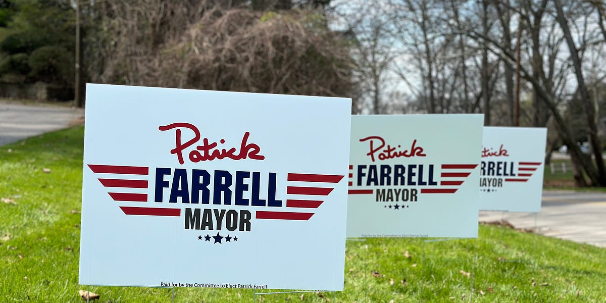 Sign, Sign, Everywhere a Sign - by Patrick Farrell