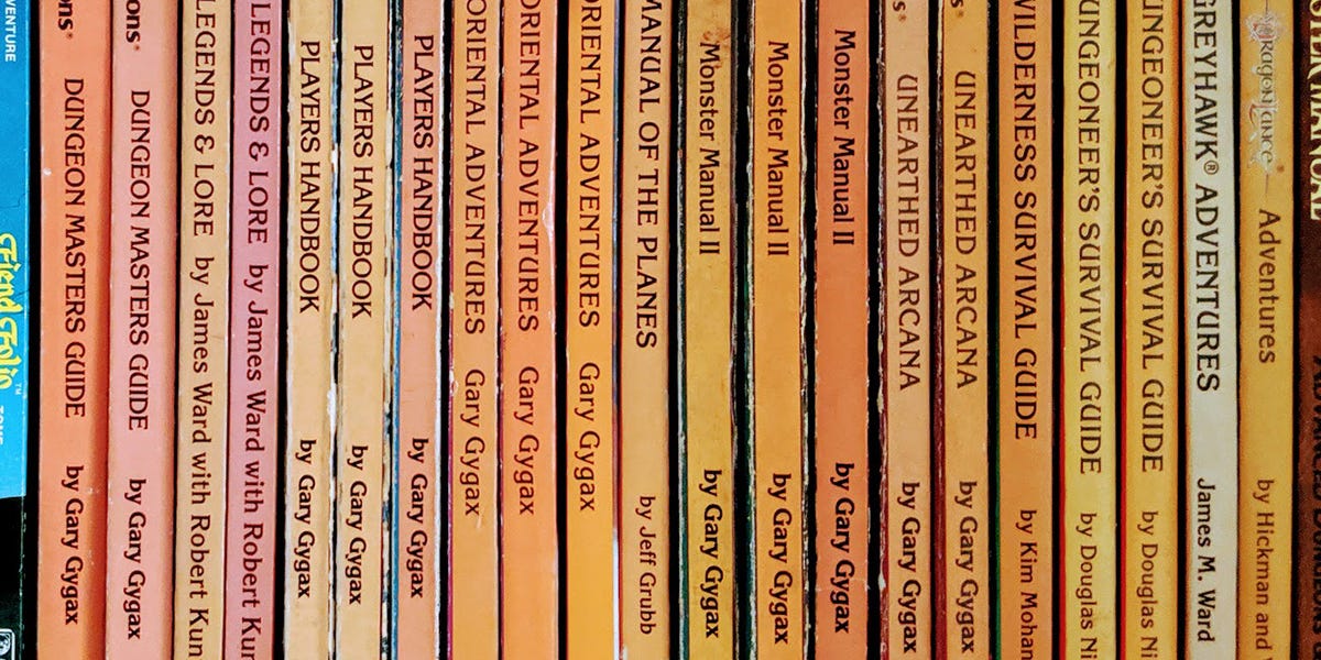 Returning to 1st Edition Advanced Dungeons & Dragons