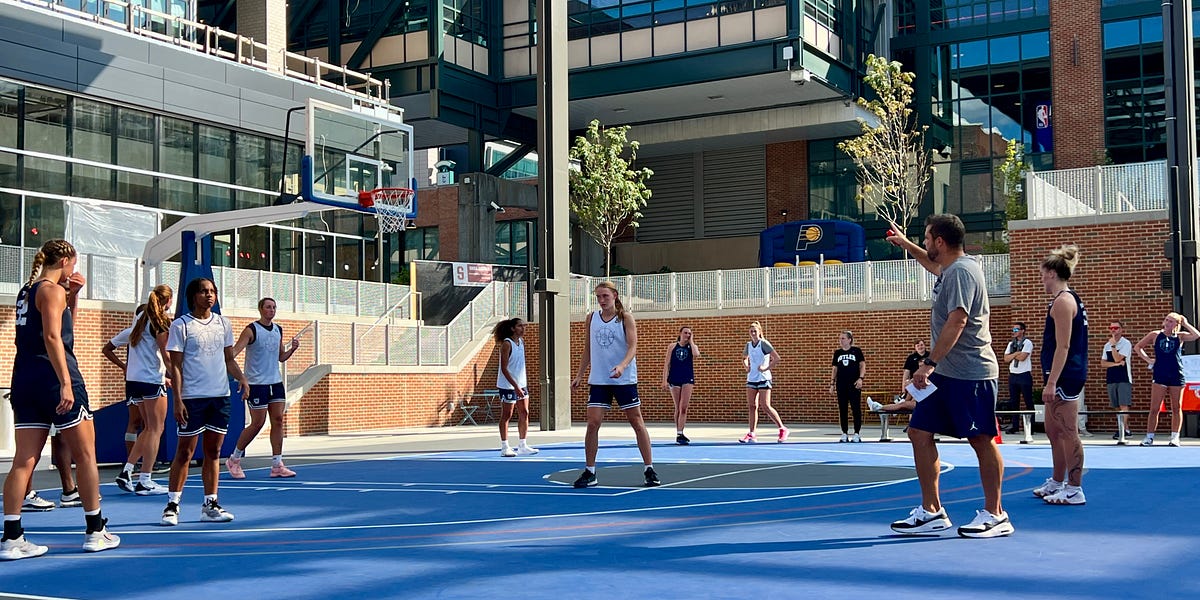 Butler women's basketball holds first team event at Pacers ...