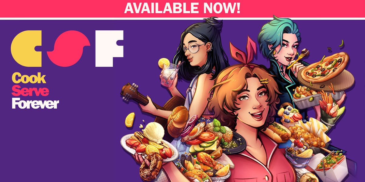 Cook Serve Forever Out Now in Early Access