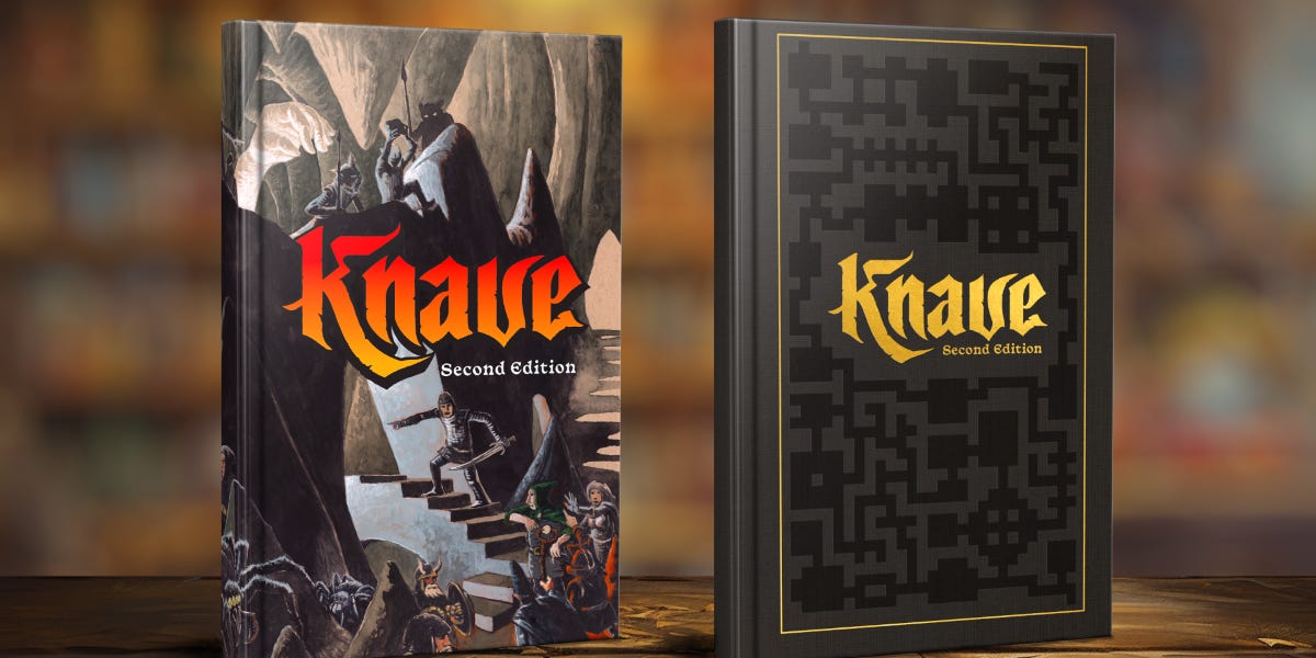 Knave 2e Backerkit pre-orders are live! - by Ben Milton
