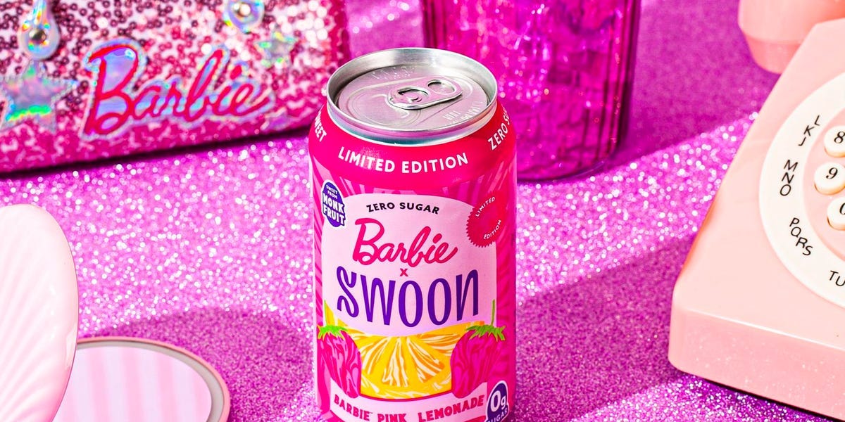 #116 ゼロシュガー飲料ブランドのSwoonがBarbieとコラボしたピンクレモネードを新発売