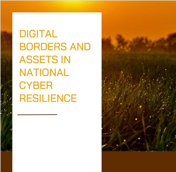Paper: Digital Borders and Assets in National Cyber Resilience