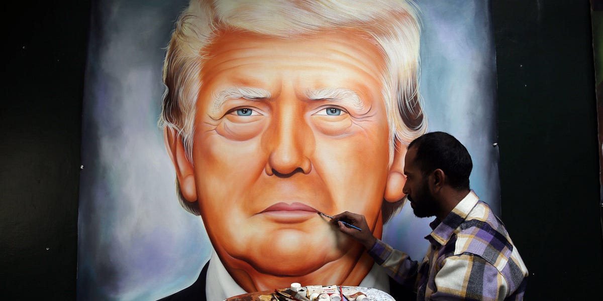 Trump and the perilous politics of presidential portraits