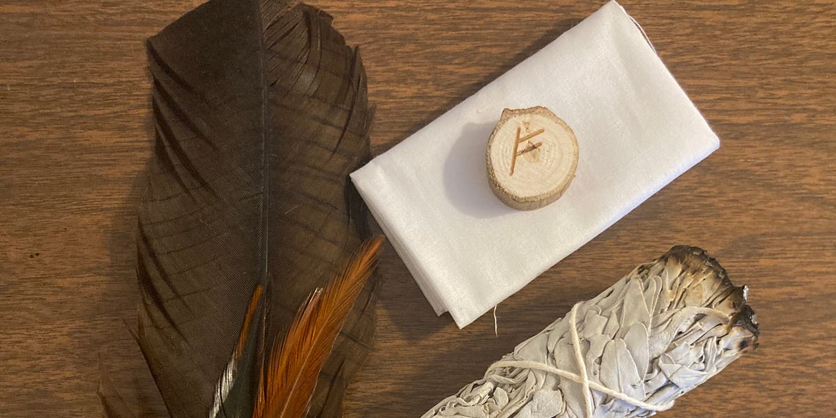Rune Lore: Fehu - by Jason Dodge - Uglubjörn