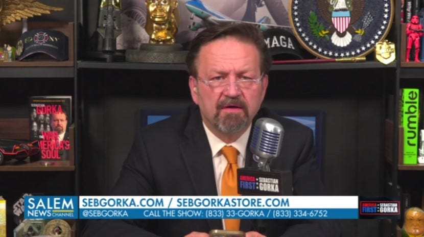 Dr. Sebastian Gorka: Cliff Notes Version of 306 Page Durham Report in 9 ...