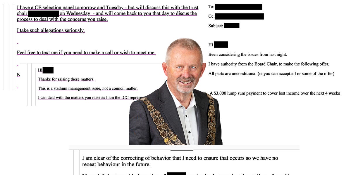 How did the Mayor end up dealing with a stadium employment complaint?