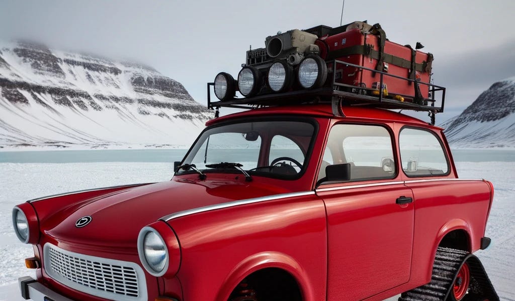 Trabbi meets DALL-E - by George Menyhei