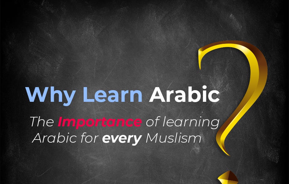 Why Learn Arabic? - Arabic101