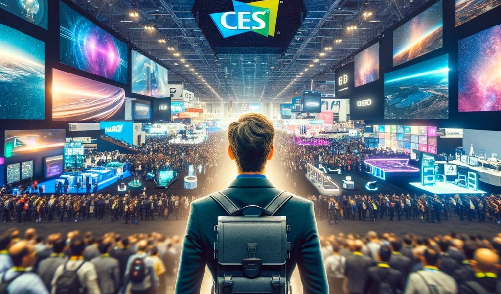 CES 2024: Day 1 (well, Day ½ to be exact)