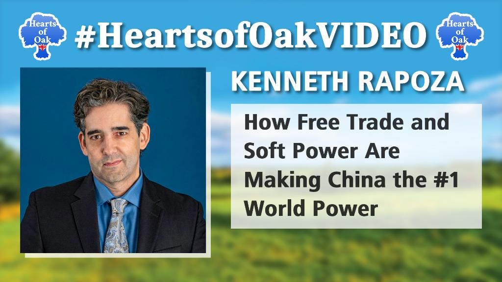 Kenneth Rapoza - How Free Trade and Soft Power are making China the #1 World Power