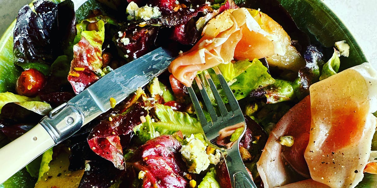 Salad Inspired by a Vintage Recipe Box - by emily nunn