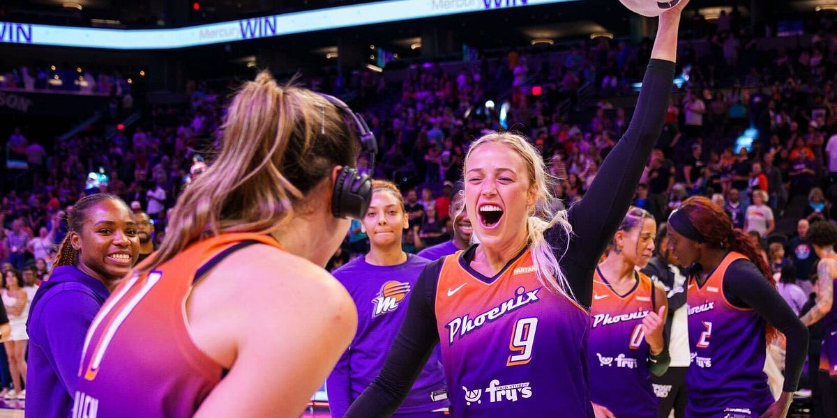 Phoenix Mercury's 24 assists, six starters in double figures define 6 ...