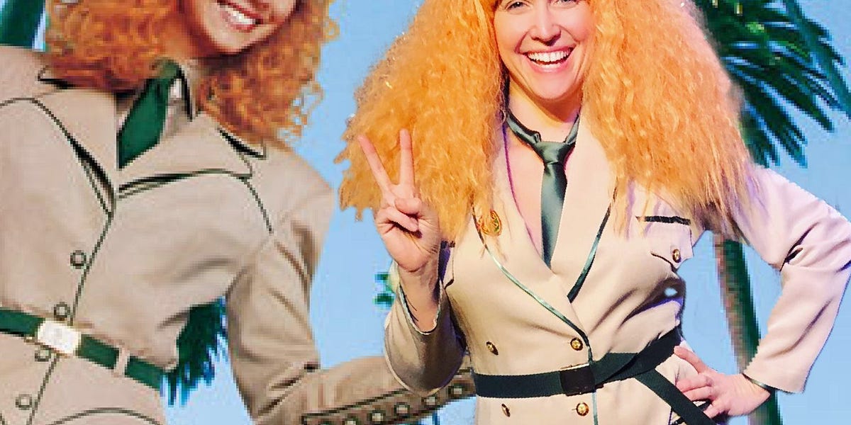 make your own kick ass Troop Beverly Hills costume