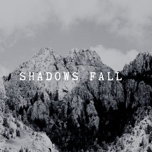 SHADOWS FALL - by David Pierce Jones - The Daily Offering
