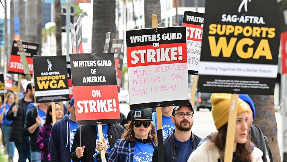 Hollywood strikes are a product of monopoly power, Wall Street ...
