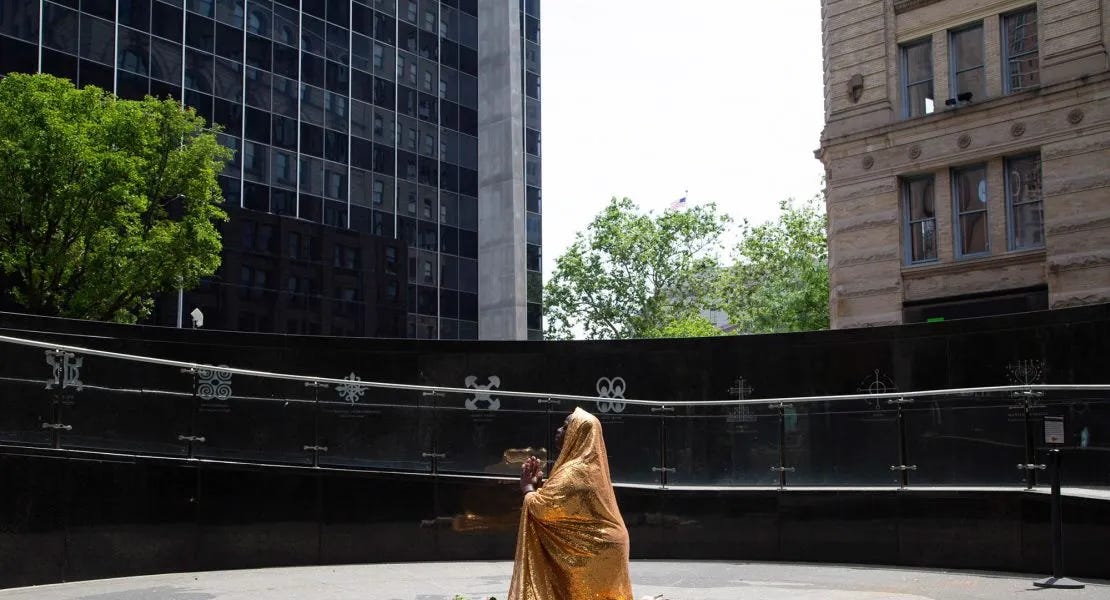 The hidden meanings behind photographer Nona Faustine’s nude self-portraits