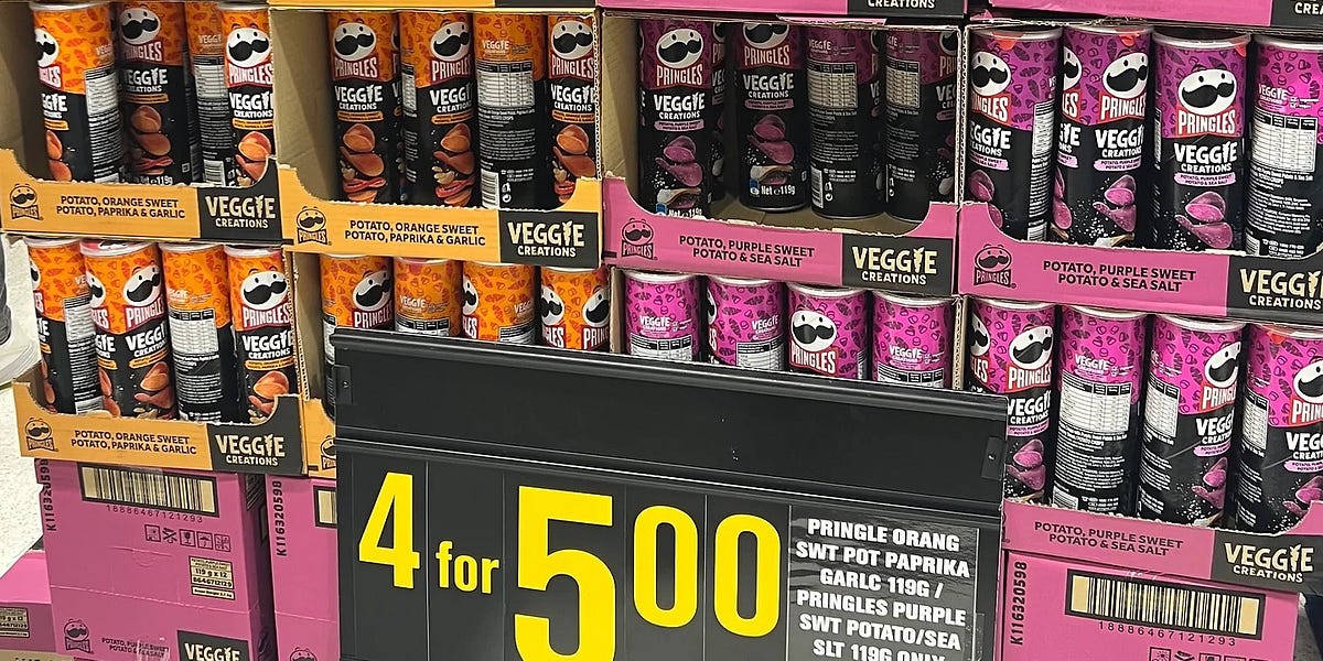 Pringles new veggie plot inspired range - by Kimberly Hinds