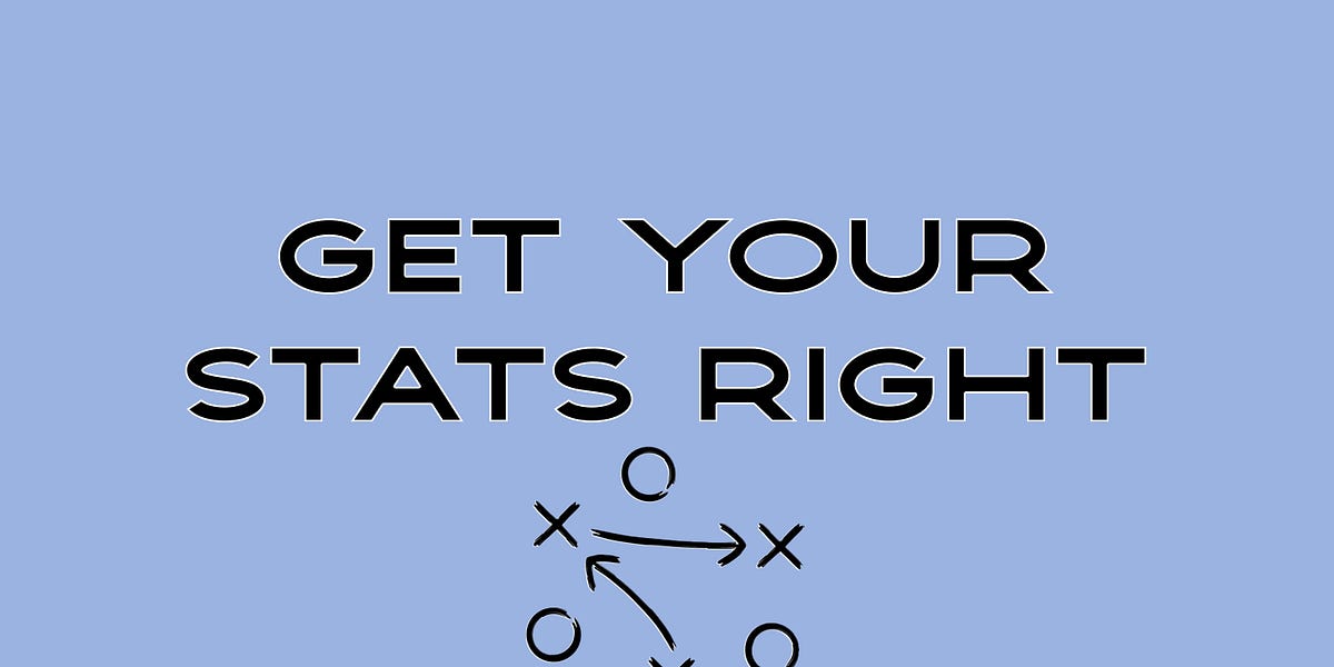 Get Your Stats Right: December 2024 - by Ben Griffis
