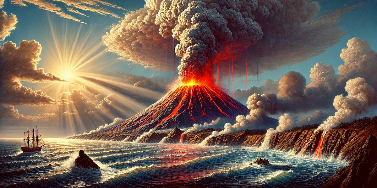 August 26 - The Volcano That Shook the World: Krakatoa's Colossal 1883 ...