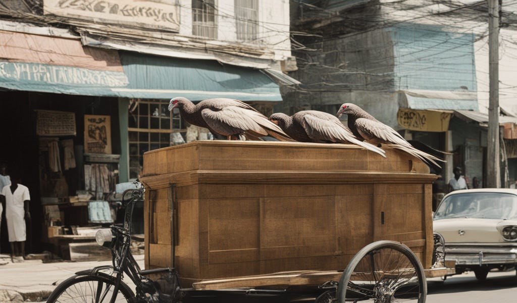 The Three-Wheel Coffin - by Michael Sean Harris