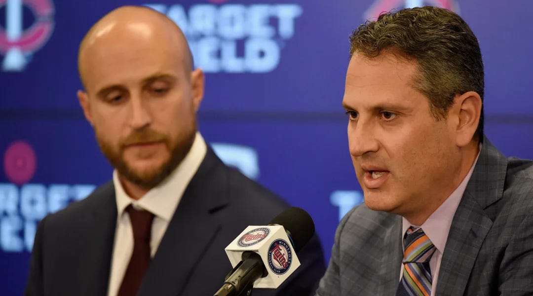 Twins general manager to interview for Red Sox front office opening
