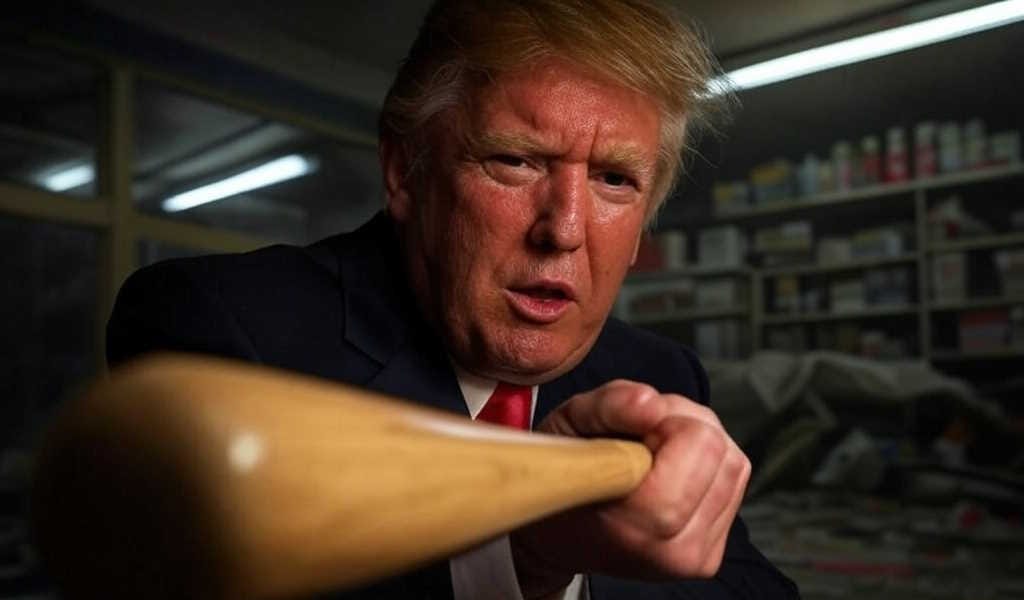 Trump takes a baseball bat to the U.S. economy