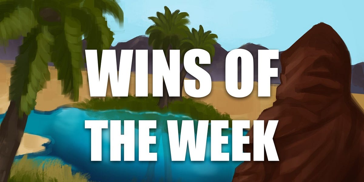 Wins of the Week Ep37 with Ted Kuntz - by Dr M Trozzi