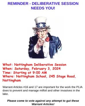 What to Expect at Deliberative Session February 3, 2024