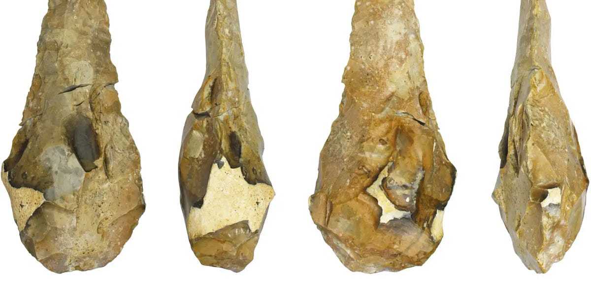 Discovery of a 300,000-Year-Old Giant Handaxe Sheds Light on Ice Age Technology