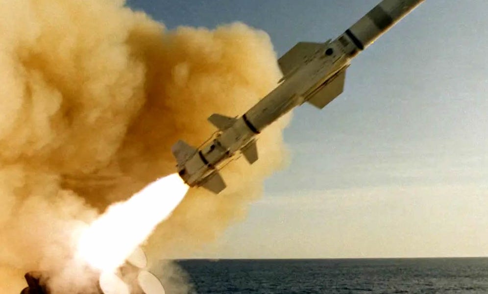 USS Mason Responds To Anti-Ship Cruise Missile Attack On Motor Tanker ...
