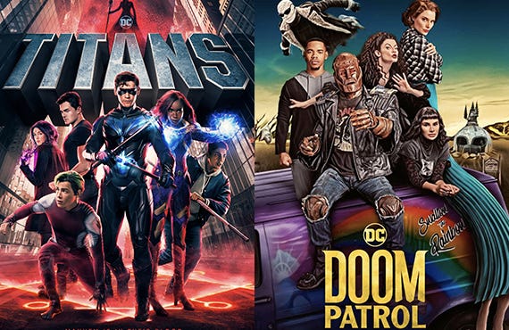 HBO Max ending Titans and Doom Patrol / CBS renews Bob Hearts Abishola ...