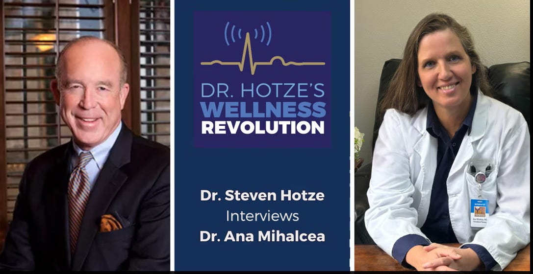 Interview With Dr Steven Hotze On Wellness Revolution Podcast
