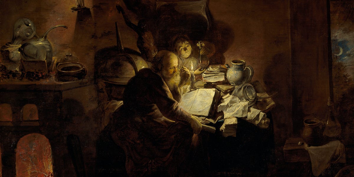 The Alchemist in the Archive - by Simon Haisell