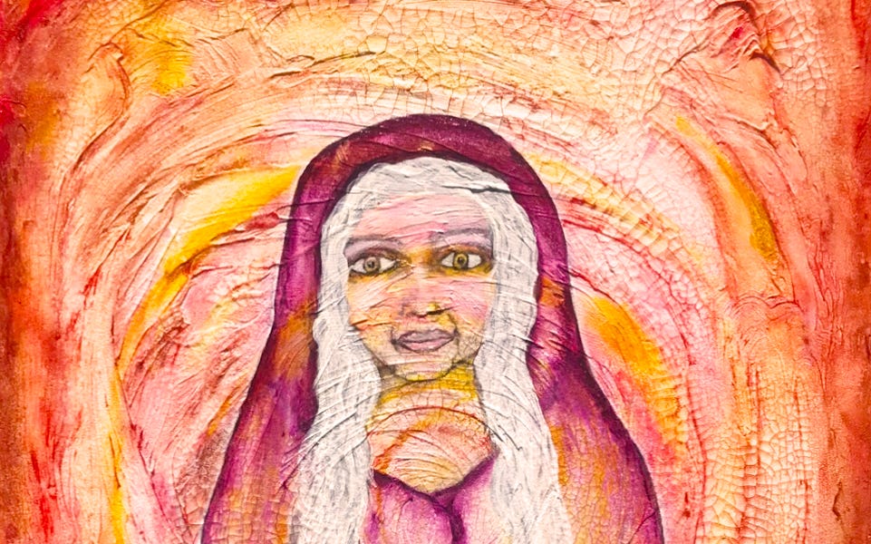 Cosmic Womb Mother - by Leonor Murciano-Luna