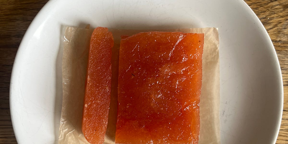 Recipe: Quince paste - by Nicola Lamb - Kitchen Projects