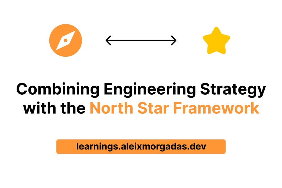 Combining Engineering Strategy with the North Star Framework ⭐