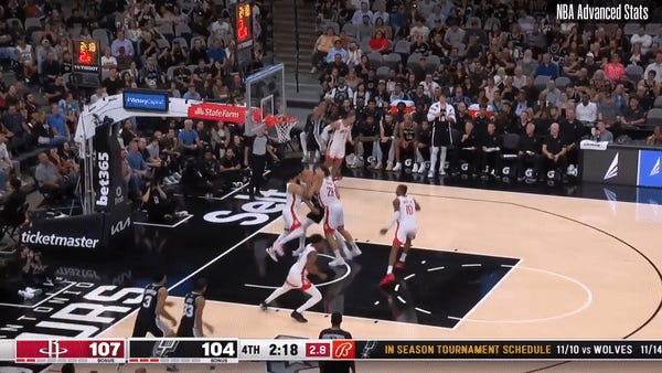 Wembanyama, Zion, blocks, and other things