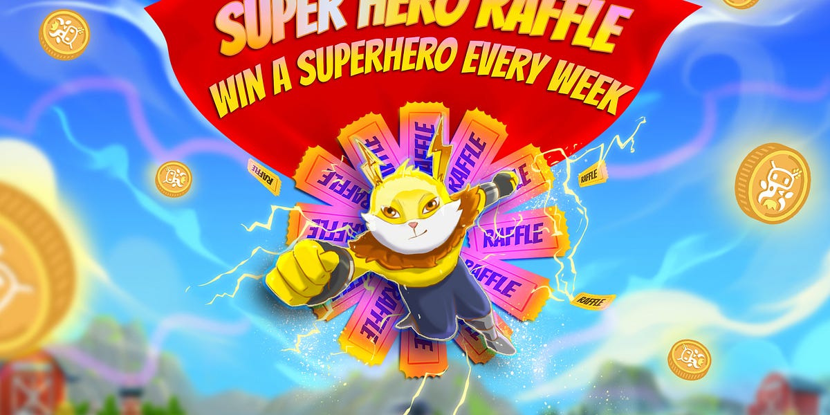 Super Raffle Weekly: Win the elusive Superhero NFTs!