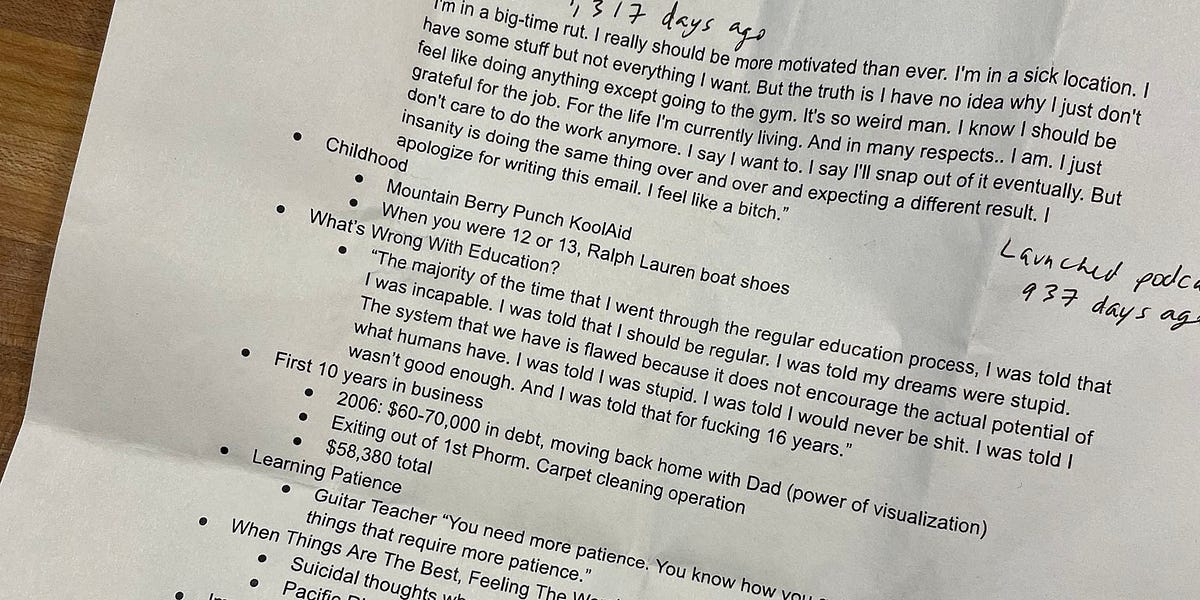 Danny Miranda on his insightful podcast and his thoughts on being a creator