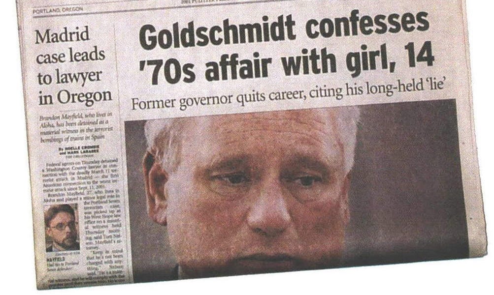 Neil Goldschmidt in the Land of the Dead - by Phil Stanford