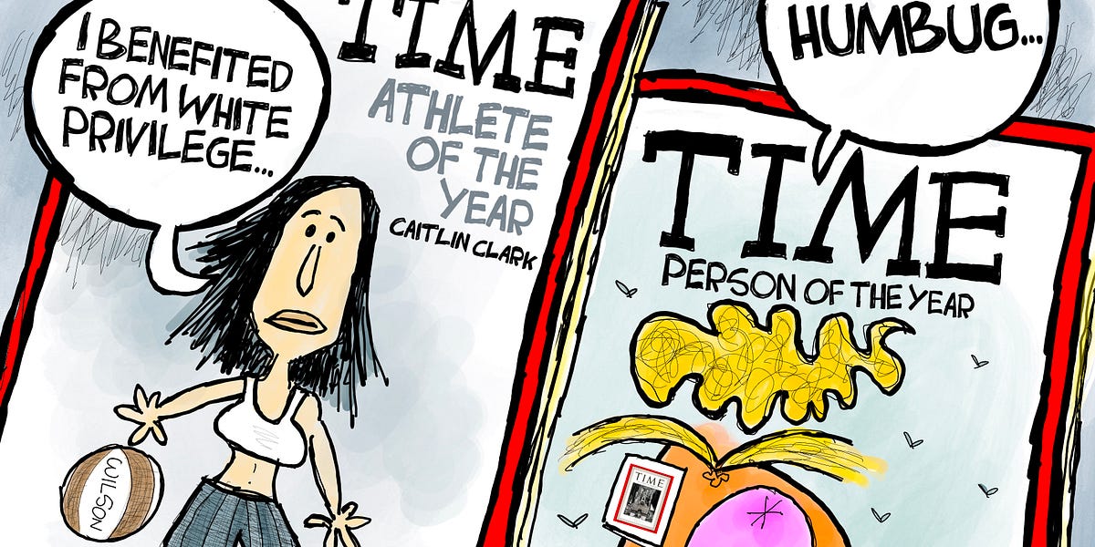 White Privilege Time - by Clay Jones - Claytoonz