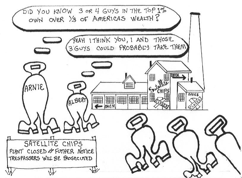 Wealth Distribution - Satellite Chips