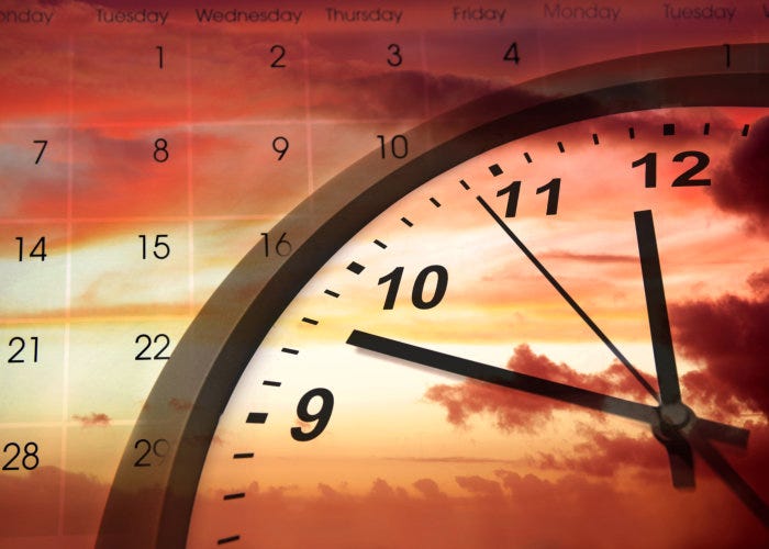 Time mismanagement - by Geoff Marlow