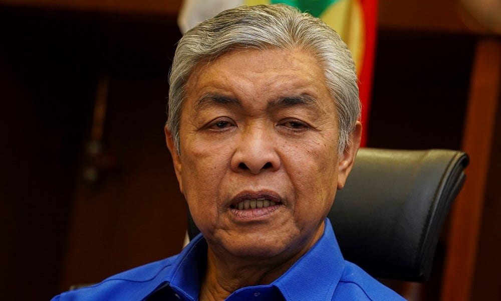 Is the scene being set to drop all criminal charges against Zahid?