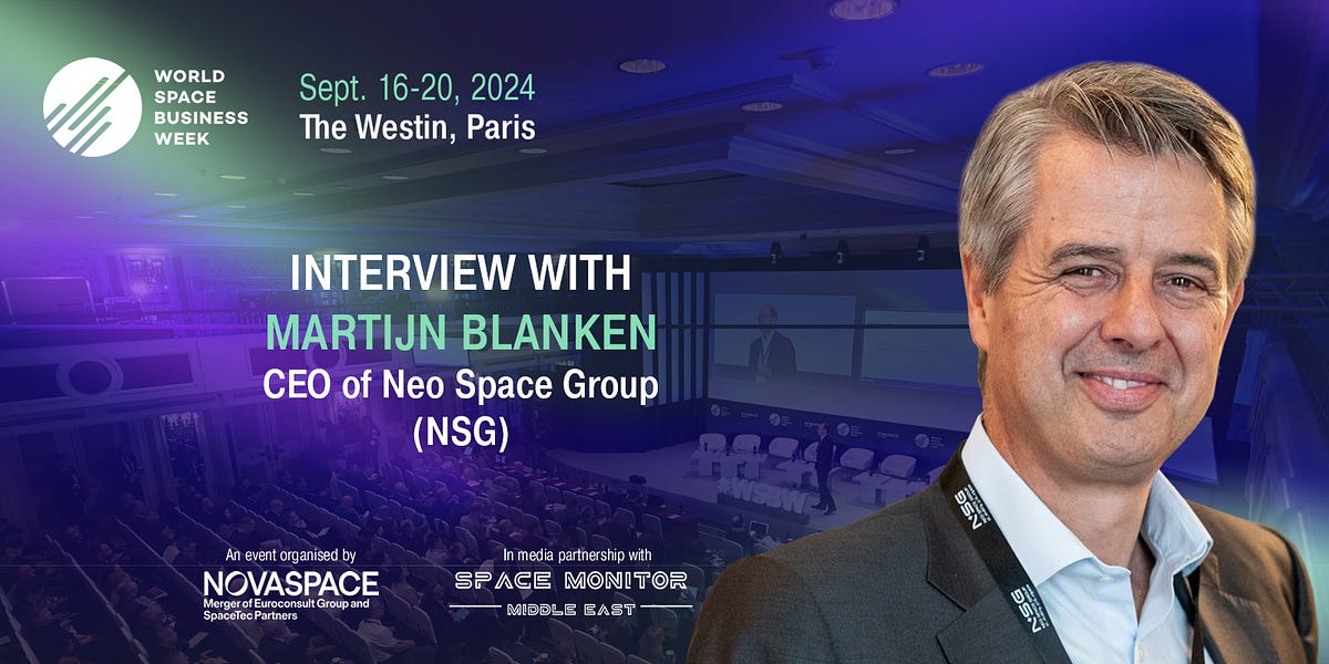 The WSBW 2024 Editions: Martijn Blanken, CEO of Neo Space Group