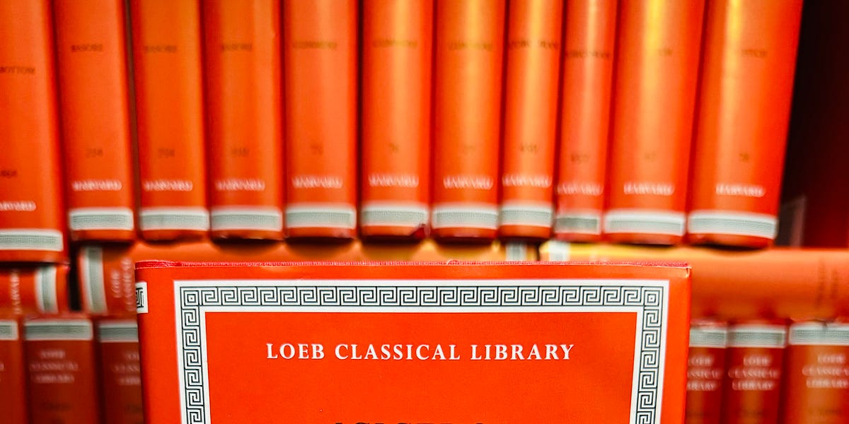 Loeb Classics: Cicero - Capital Flows