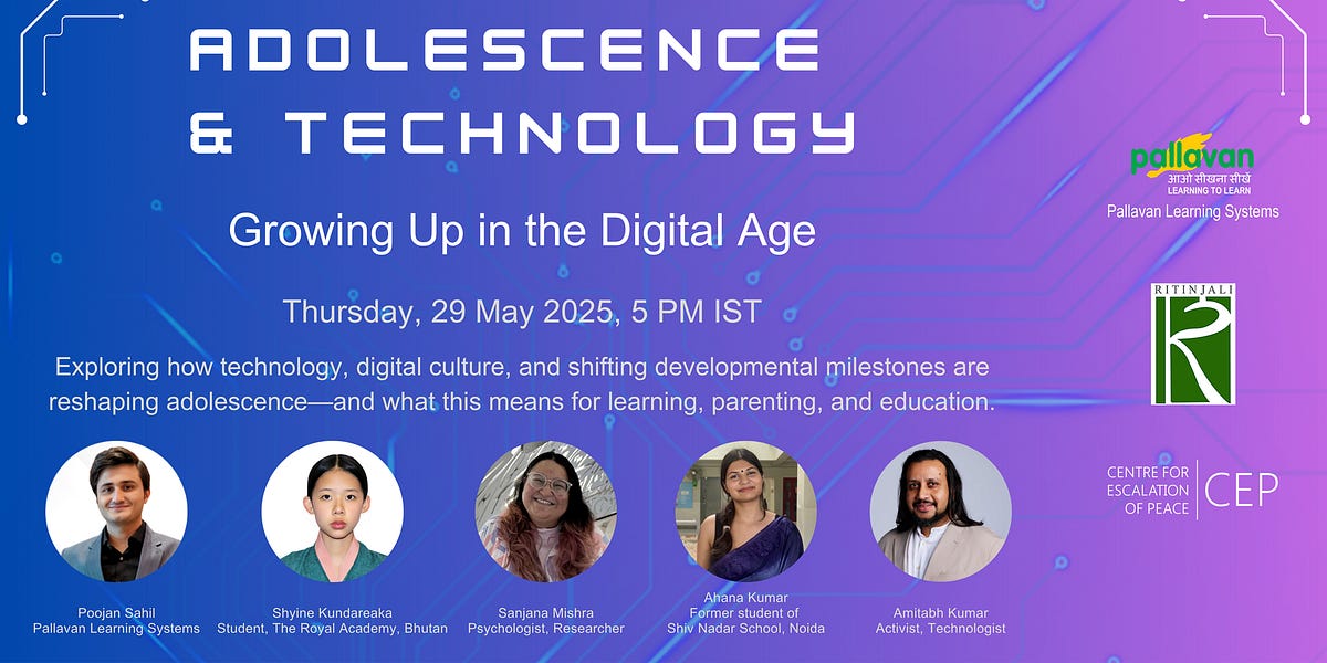 Webinar: Adolescence & Technology - Growing Up in the Digital Age