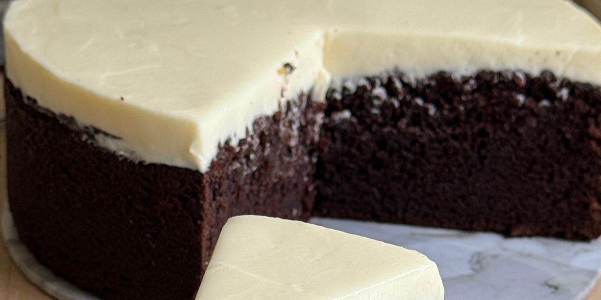 #81 Dark Choccy Fudge Cake - by Stephi Blackwell